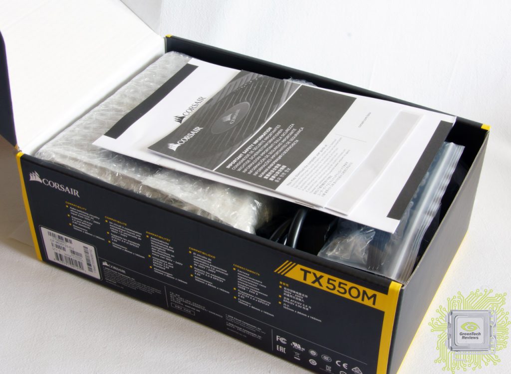 Обзор блока питания Corsair TX550M (550 Вт, 80 Plus Gold, TX-M Series ...