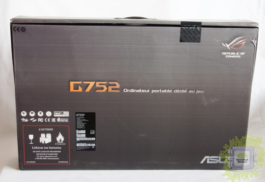 Обзор игрового ноутбука ASUS ROG G752V GreenTech_Reviews