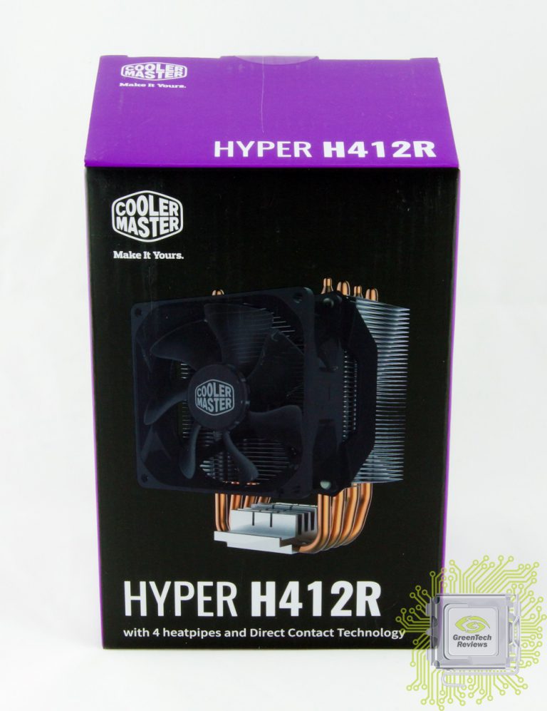 Обзор процессорного кулера Cooler Master Hyper H412R GreenTech_Reviews