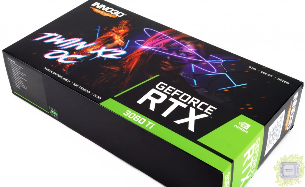 Обзор видеокарты Inno3D GeForce RTX 3060 Ti Twin X2 OC GreenTech_Reviews
